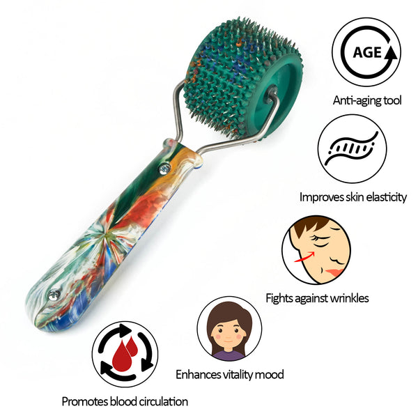 ANTI-AGING FACIAL ROLLER SELF MASSAGE TOOL (LYAPKO) - lyapko-shop